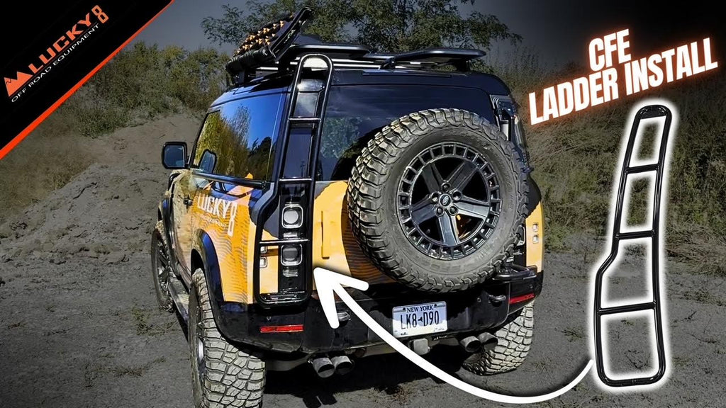 CFE Rear Ladder Installation – Lucky8 Off Road