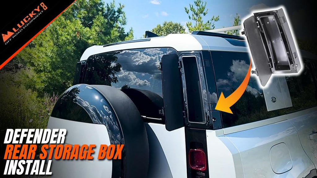 Upgrade Your Defender L663: Installing Lucky8 Rear Storage Boxes ...