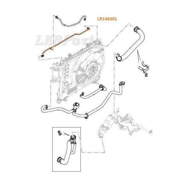 RADIATOR WATER HOSE GENUINE – Lucky8 Off Road