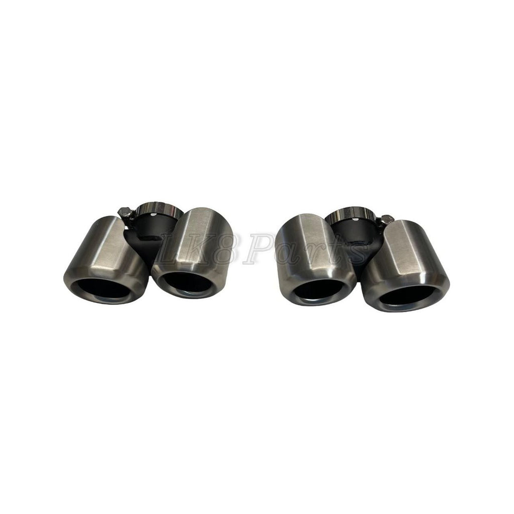 Dual Exhaust Tips - Defender L663 P400 – Lucky8 Off Road