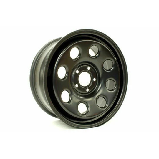 TF152 Terrafirma 18x8 Steel Wheels – Satin Black – Lucky8 Off Road