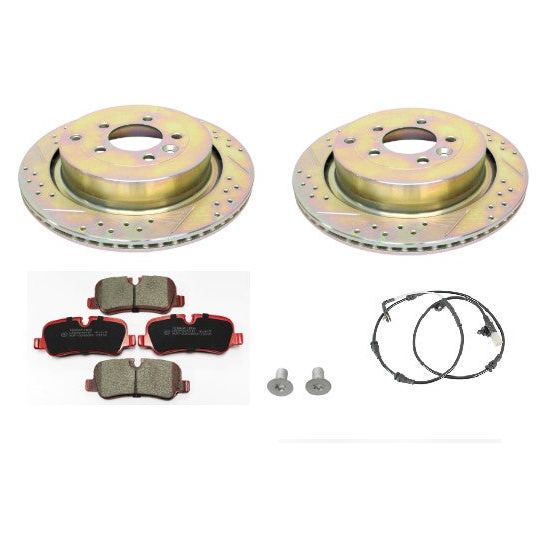 LR4 Brake Kit 2010–2016 – Terrafirma Cross-Drilled – Lucky8 Off Road