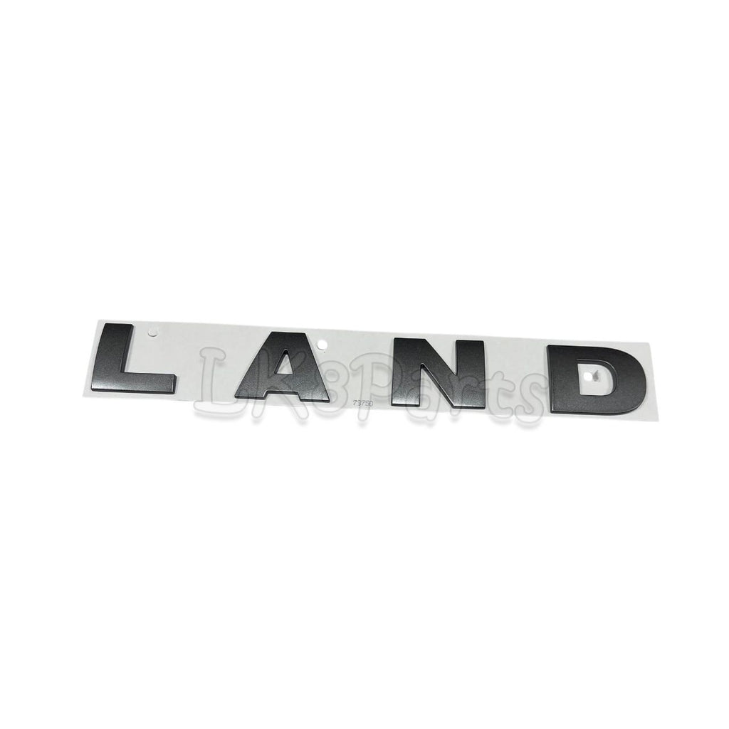 Bonnet "LAND" Badge Genuine – Lucky8 Off Road