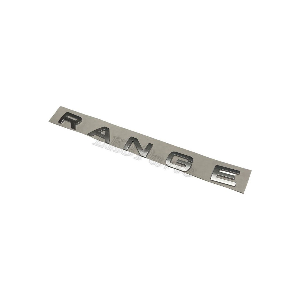 Hood Decal Sticker Lettering "RANGE" Emblem Silver Genuine – Lucky8 Off ...