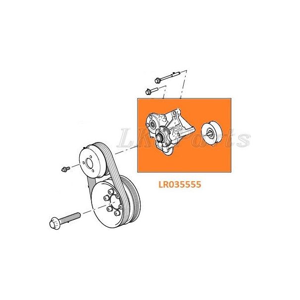 BRACKET W/ IDLER – Lucky8 Off Road