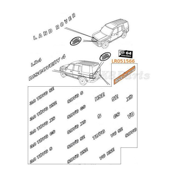 Name Plate "HSE LUXURY" Badge Genuine – Lucky8 Off Road