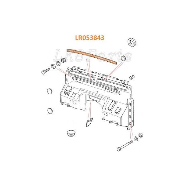 Bulkhead Drain Channel Seal – Lucky8 Off Road