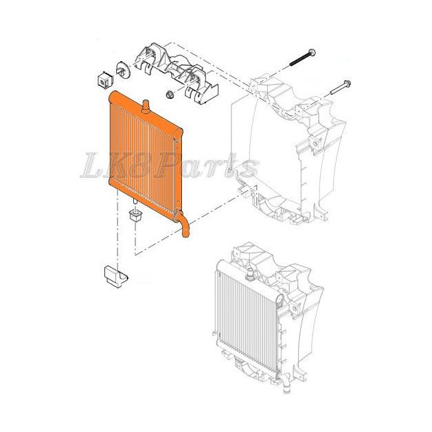 AUXILIARY RADIATOR – Lucky8 Off Road