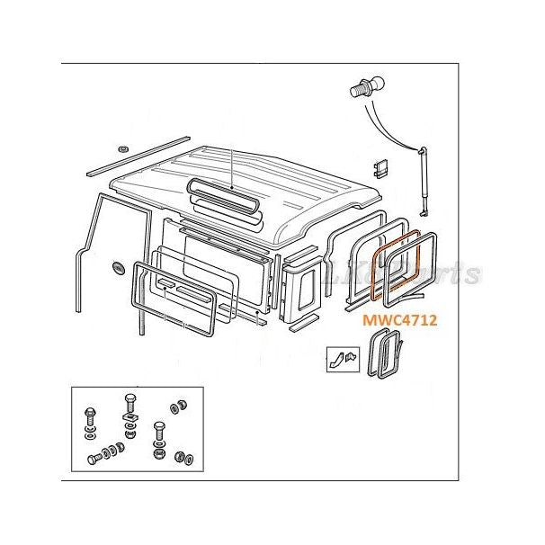Tailgate Glass – Lucky8 Off Road