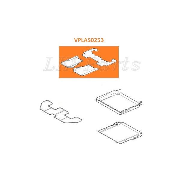 Front and Rear Rubber Floor Mat Set – Lucky8 Off Road