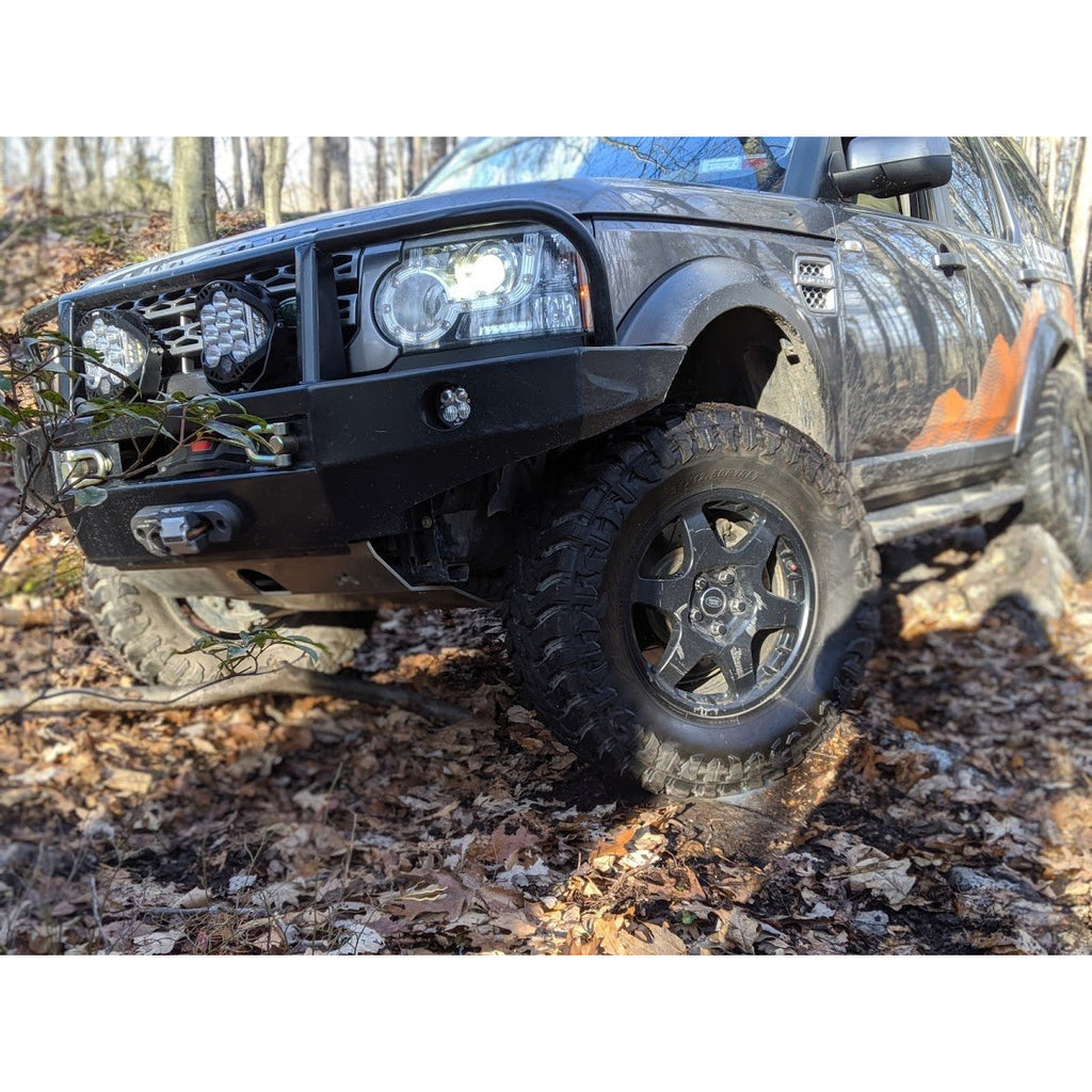 Proud Rhino Heavy Duty Steel Front Winch Bumper – Land Rover LR4 (2010 ...