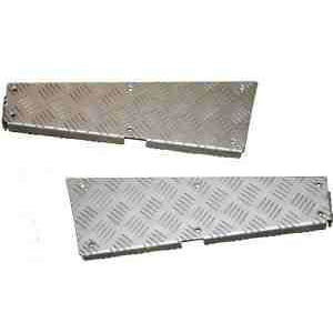 MAMMOUTH DEFENDER 110 REAR CORNER CHEQUER PLATES ANODIZED – Lucky8 Off Road