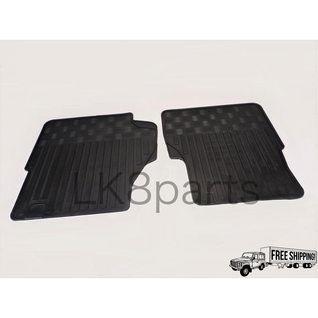 FRONT FLOOR RUBBER MAT SET – Lucky8 Off Road
