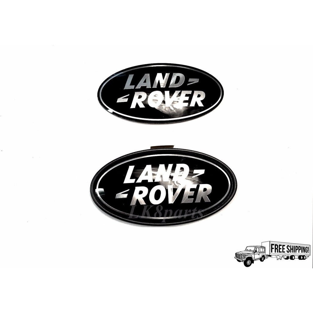 LAND ROVER FRONT GRILLE AND REAR TAILGATE BADGE SET GENUINE – Lucky8 ...