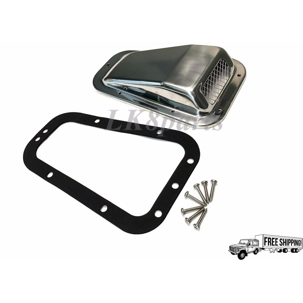 DA4001SS Stainless Wing Intake Grille RH Fits Defender – Lucky8 Off Road