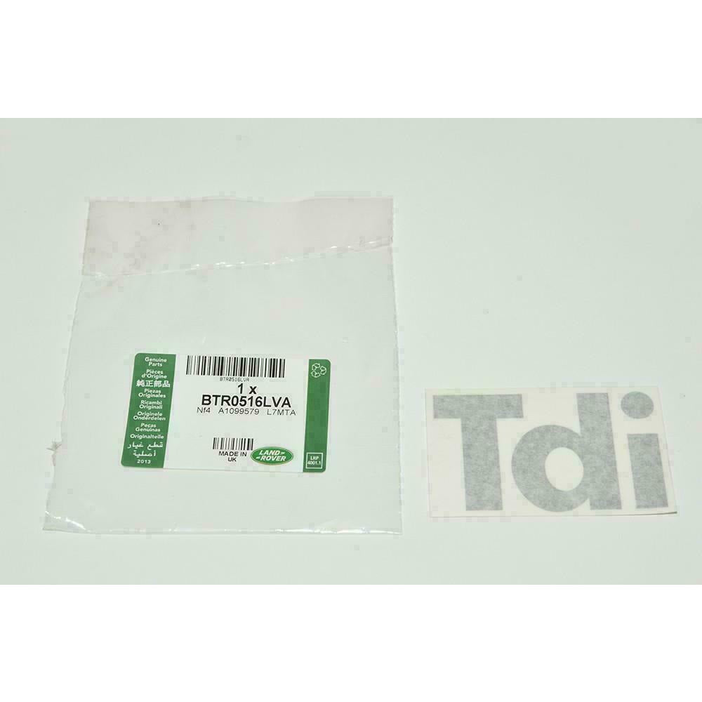 TDI Wing Decal Fender Emblem Side NEW – Lucky8 Off Road