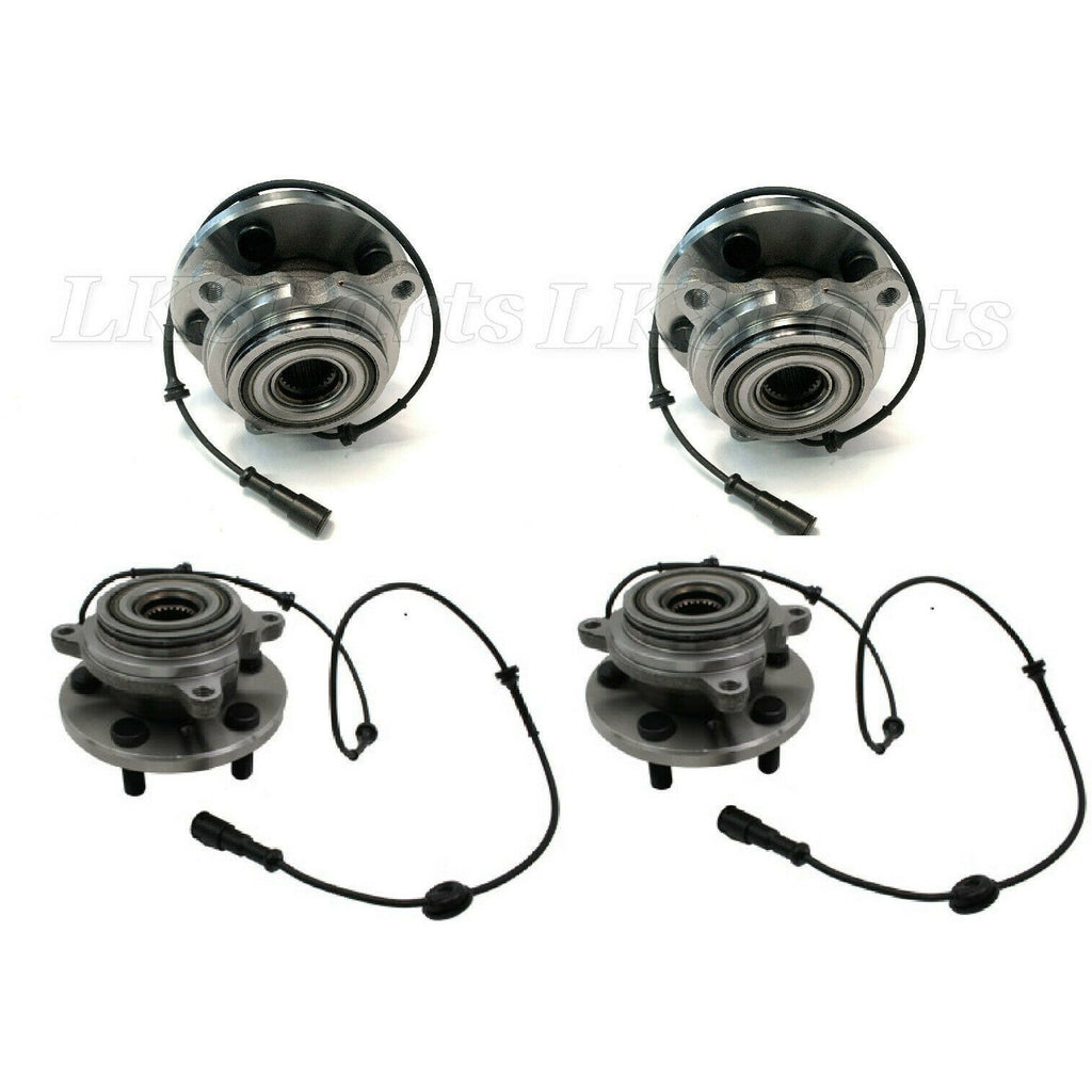 TAY100050/60SET4 – Full Set of 4 Wheel Bearing Hubs w/ ABS Sensors ...