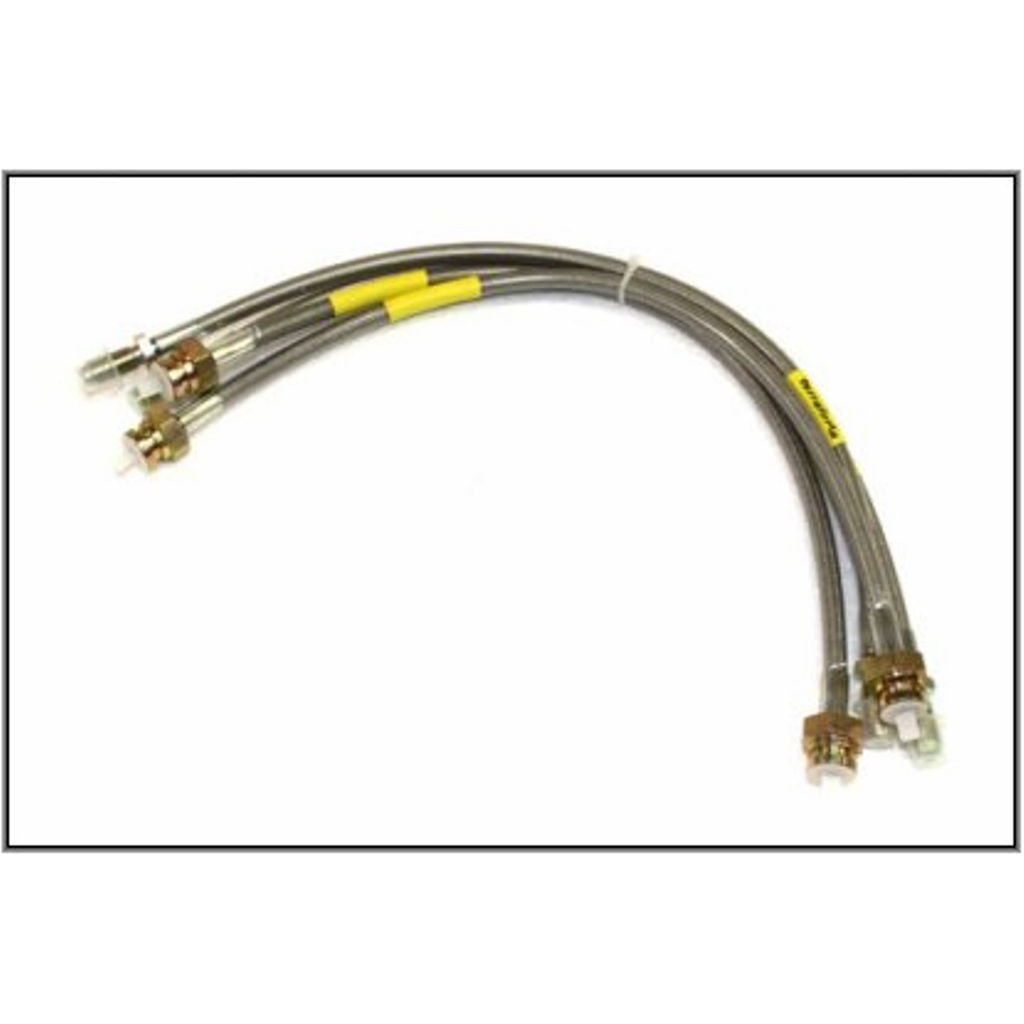 Plus 2in STAINLESS STEEL BRAKE HOSE SET – Lucky8 Off Road