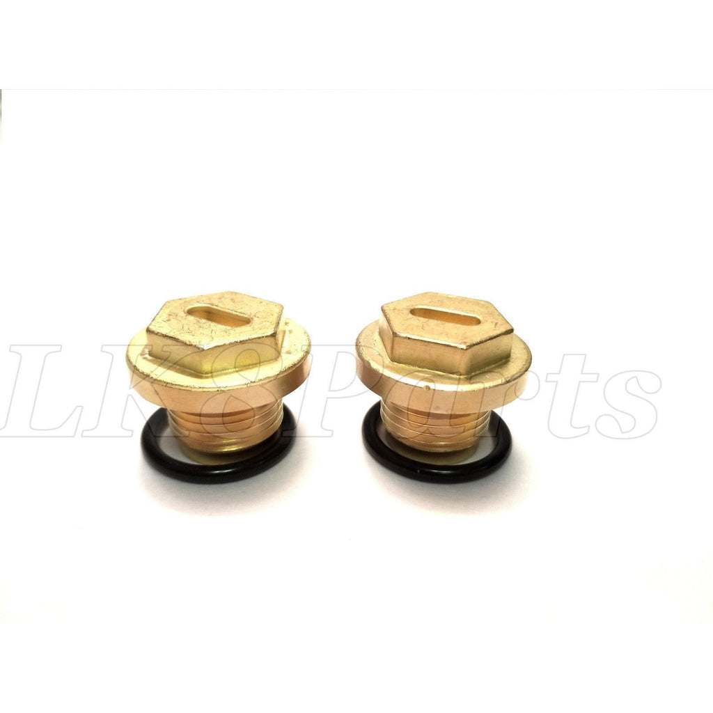 BRASS FRONT & REAR DIFFERENTIAL OIL LEVEL PLUG SET – Lucky8 Off Road