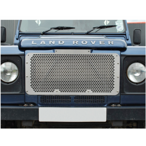 STAINLESS STEEL FRONT GRILLE IN NATURAL FINISH – Lucky8 Off Road
