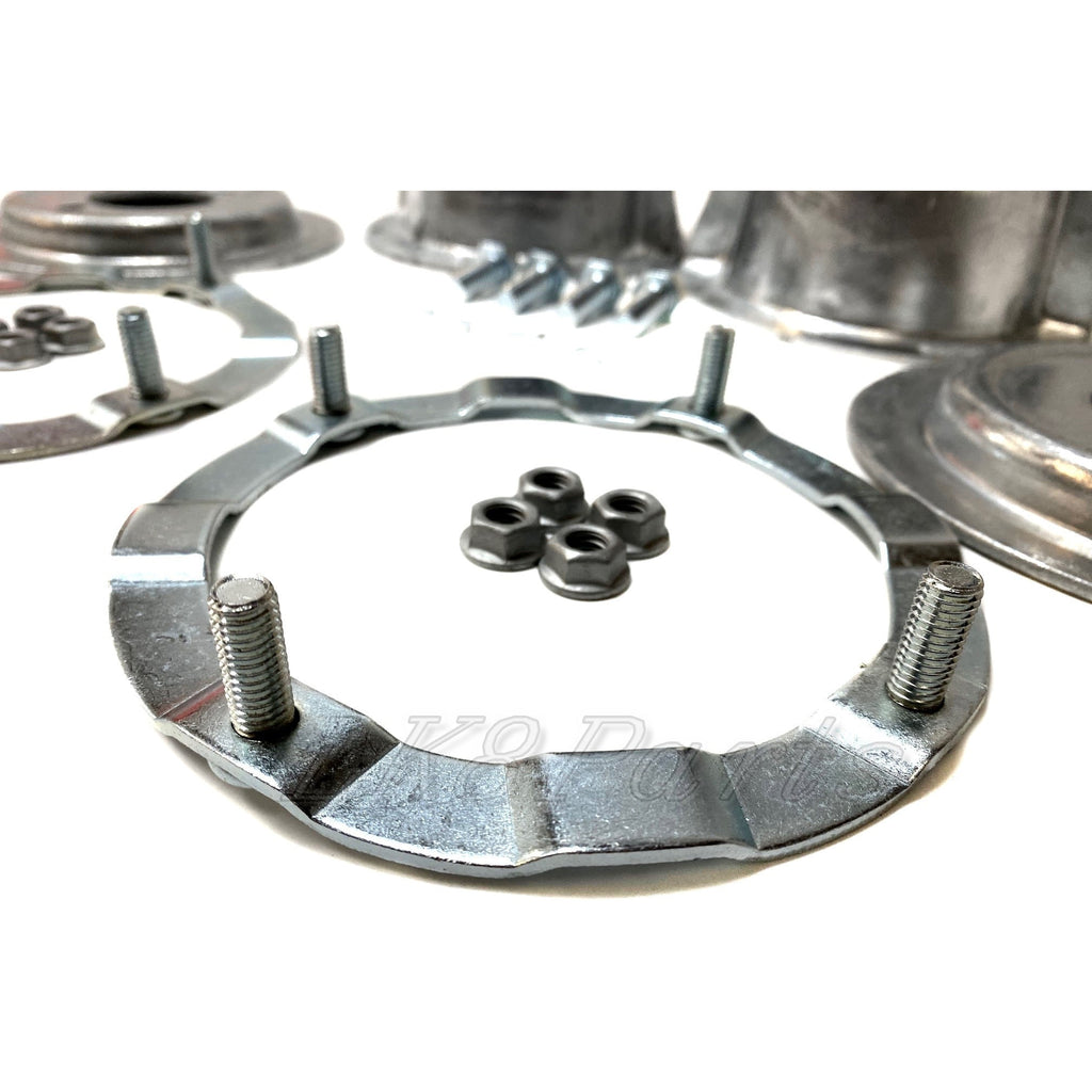 Defender/D1/RRC Galvanized Front Shock Turrets – Lucky8 Off Road